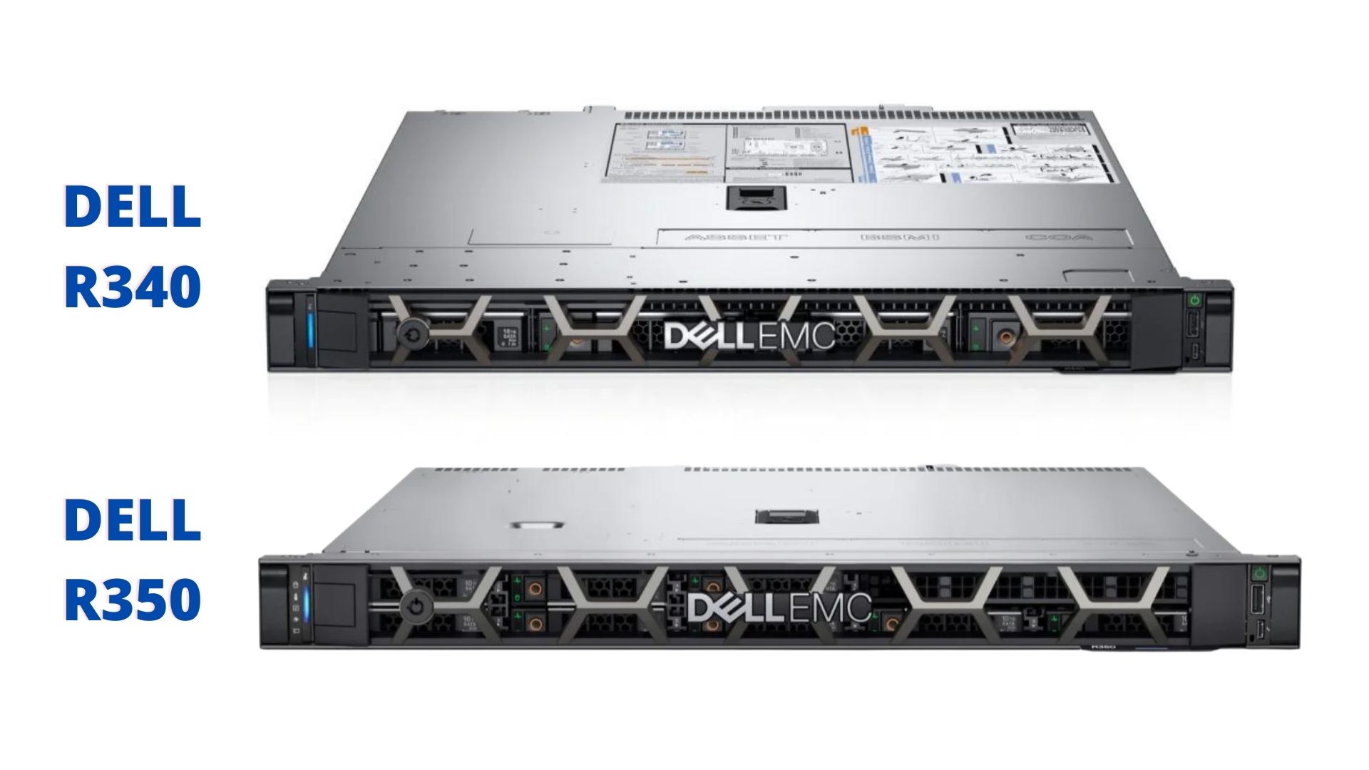 So sánh server Dell PowerEdge R340 và R350 - Nên chọn máy chủ nào phù hợp?