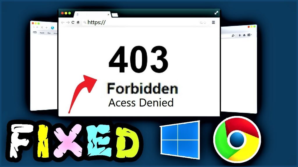 403 Forbidden Access is denied là lỗi gì và cách khắc phục?